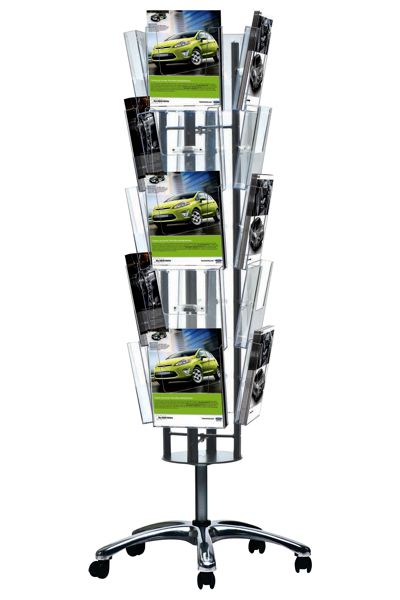 Broschure Carousel - 20x DIN A4 Hochformat - Werbecenter Berlin
