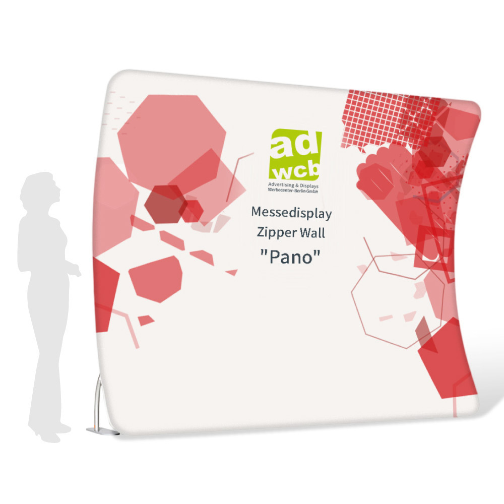 Zipper Wall "Pano" with print - Advertising & Displays